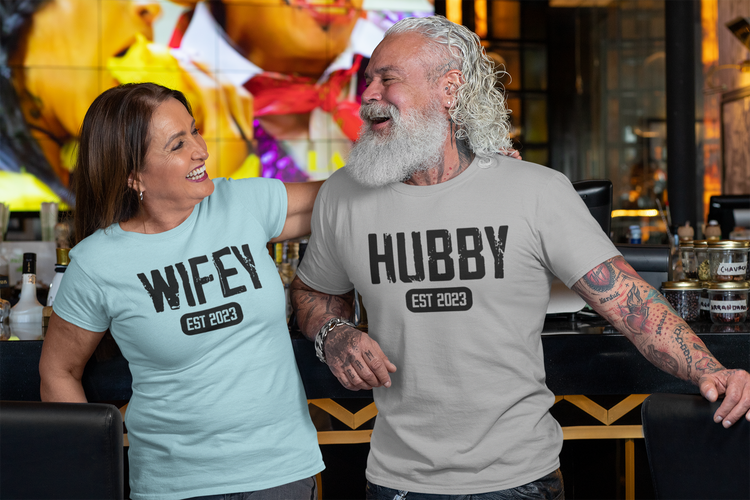 Matching Hubby and Wifey Shirts: A Fun Way to Express Love – GreatStuff4Me