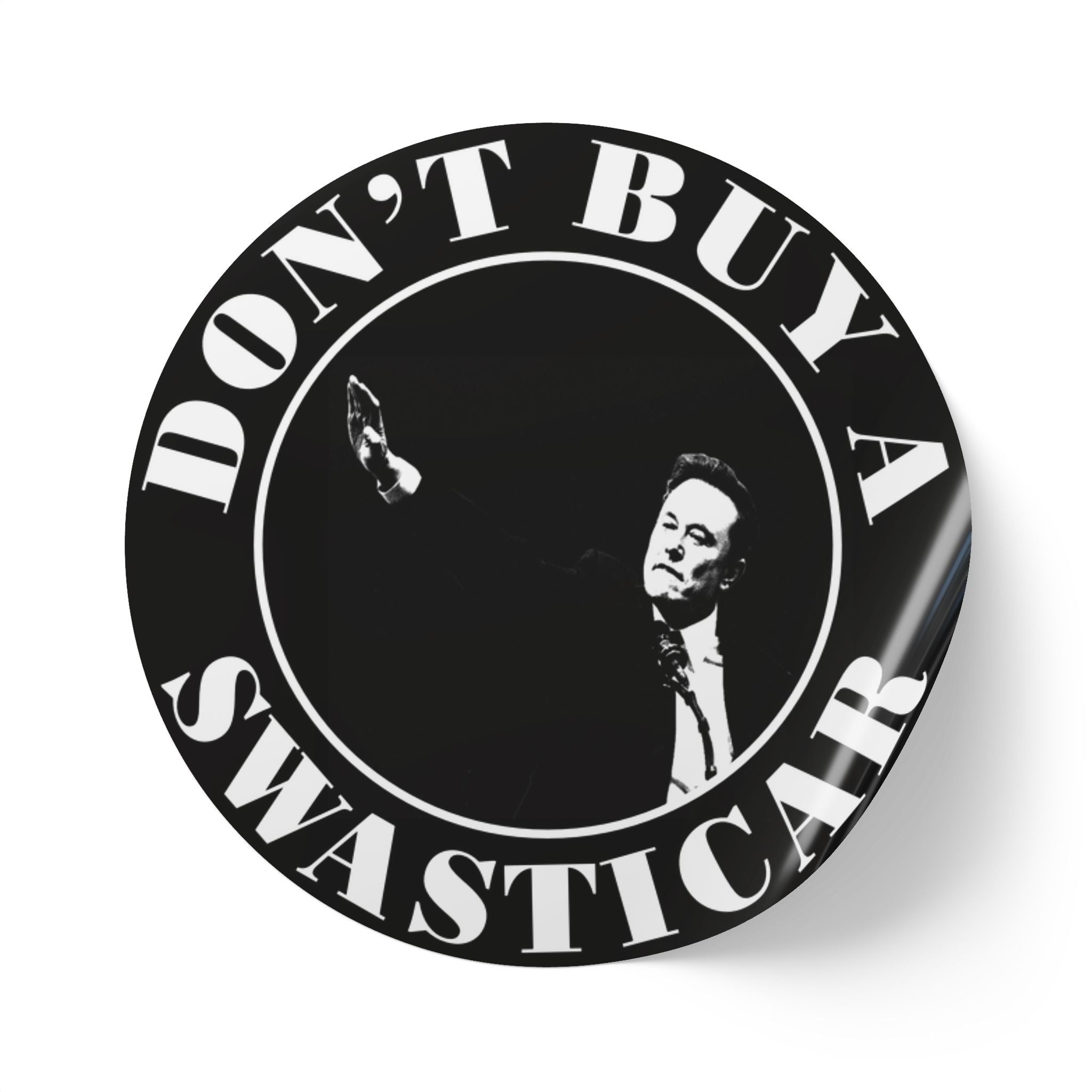 Activism Sticker Rolls - Don't Buy a Swasticar – GreatStuff4Me